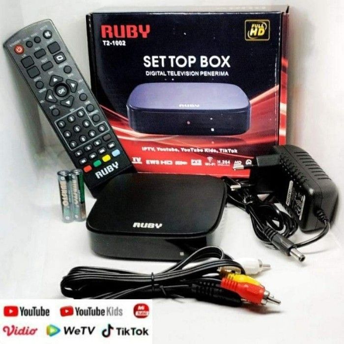 Set top box tv digital murah RUBY STB bukan Matrix luby | Lazada Indonesia