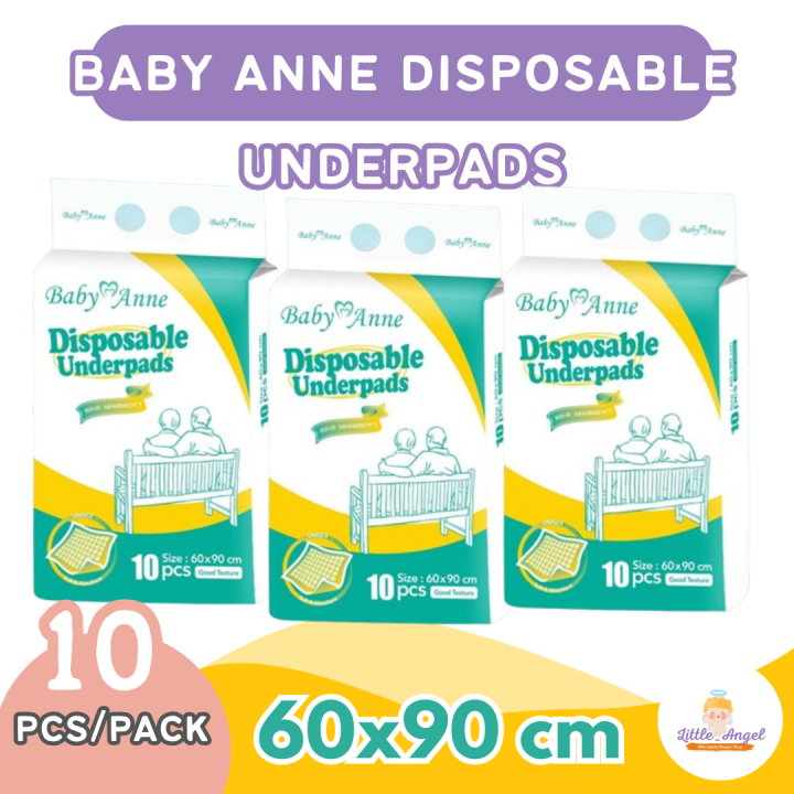 LittleAngel Disposable Underpads One Pack by 10 Pieces | Lazada PH