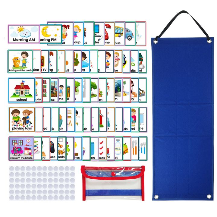 Daily Visual Schedule For Kids Chore Chart Week Schedule For Kids ...