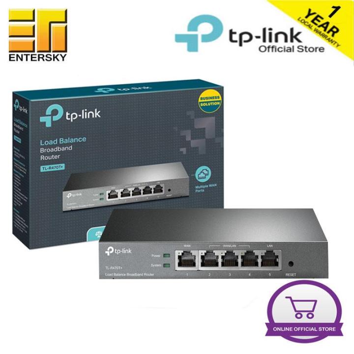 Tp-Link TL-R470T+ Load Balance Broadband Router | Lazada PH
