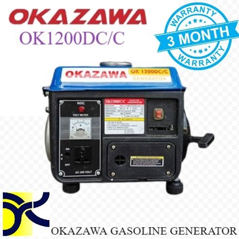OKAWAZA Portable Gasoline Generator/ Generator | Lazada