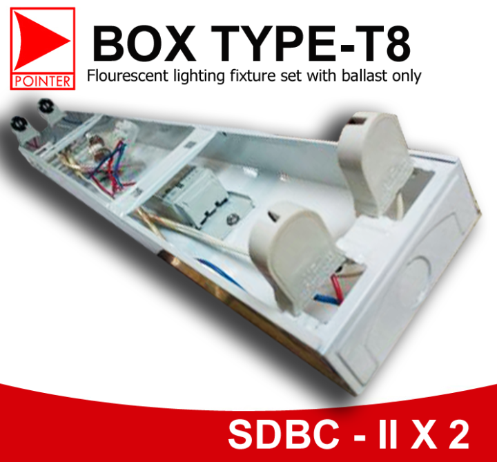 FLUORESCENT LIGHTING FIXTURE WITH BALLAST ONLY (W/O LAMP) 2X20W | Lazada PH