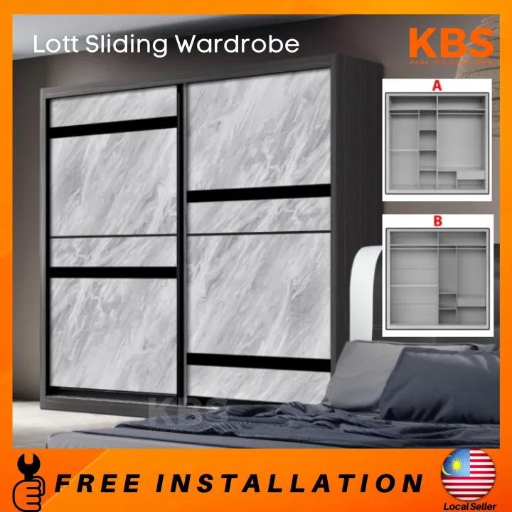 (FREE Installation+Shipping) KBS Lott 5/6/7/8ft x 8ft Anti-jump Sliding ...