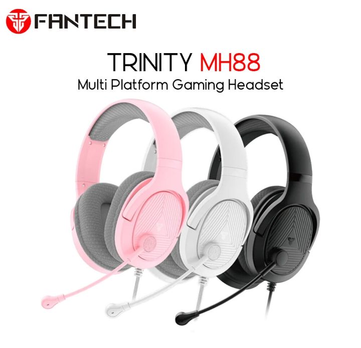 FANTECH TRINITY MH88 GAMING HEADSET | Lazada