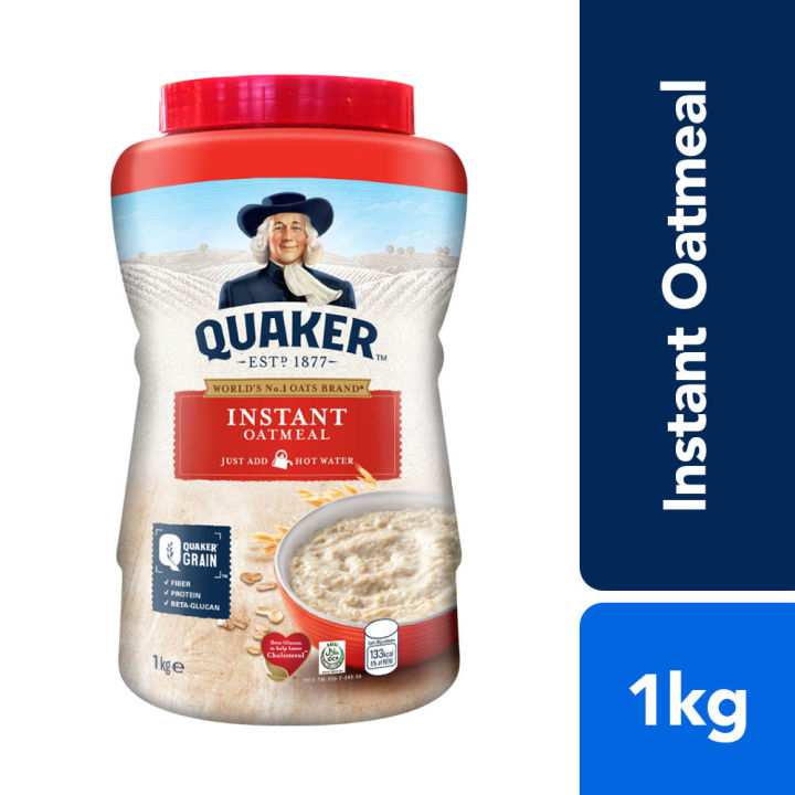 Quaker Instant Oatmeal 1kg (Jar) | Lazada PH
