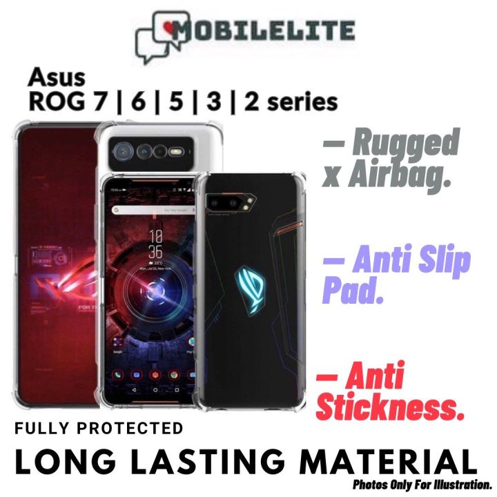 [SG] Asus ROG 7 | 6 | 5 | 3 | 2 series Rugged Clear Protective Case ...