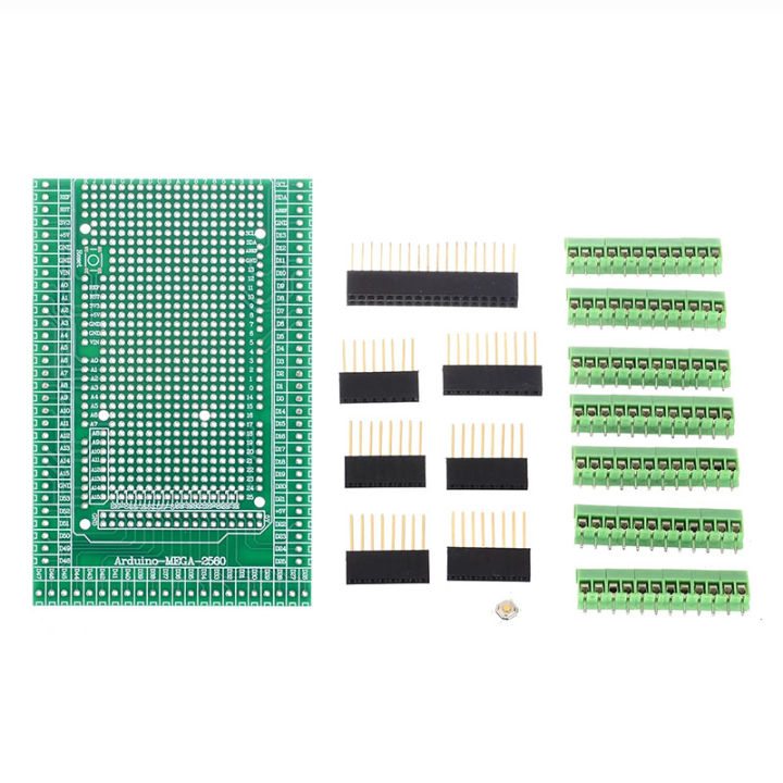 MEGA-2560 R3 PCB Prototype Screw Terminal Block Shield Board Kit for Arduino | Lazada.co.th