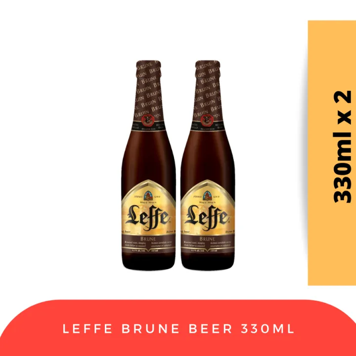 Leffe Brune Beer Bottle 330 mL x 2 | Lazada PH