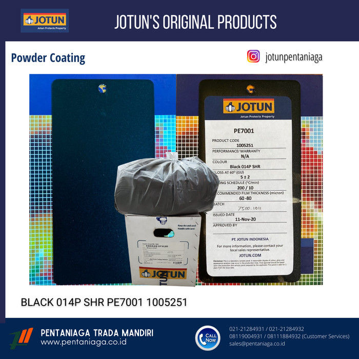 CAT POWDER COATING JOTUN HITAM TEXTURE PASIR 1005251PX20 PE 7001 EXTR ...