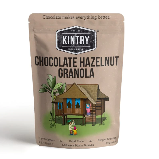 Kintry Granola (Honey Quinoa/ Salted Butter Caramel/ Pandan Gula Melaka ...