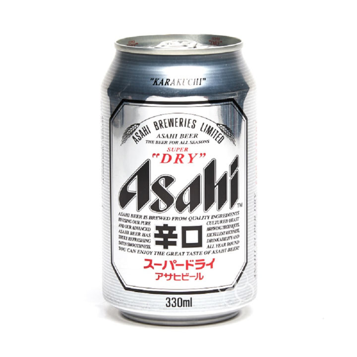Asahi Super Dry Beer in Can 330mL | Lazada PH