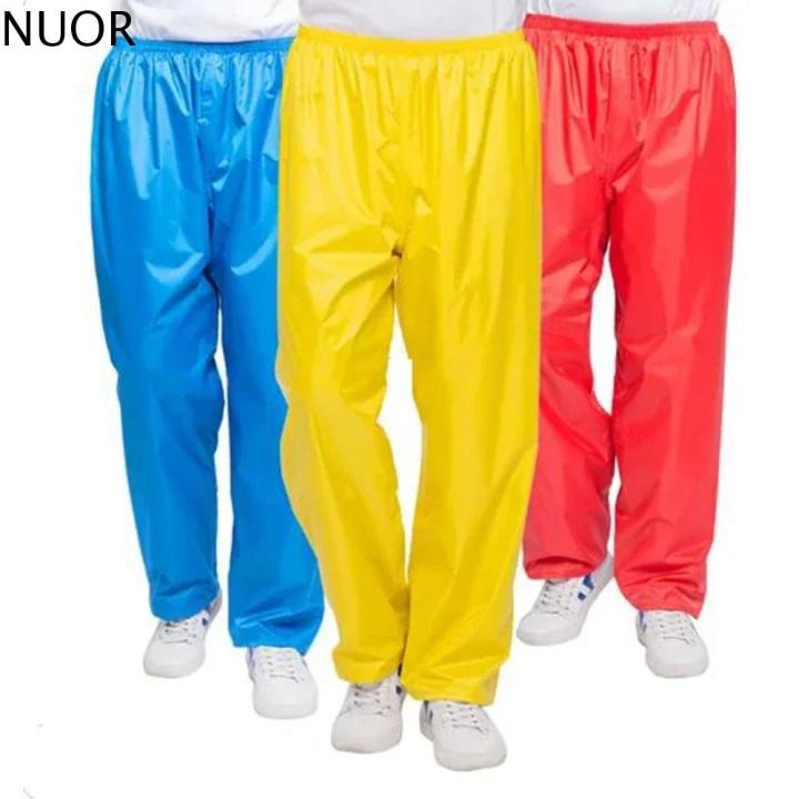 NUOR หนาขึ้น กางเกงกันฝนกางเกง แห้งเร็วมาก เสื้อกันฝนแบบสปอร์ต กางเกง ...