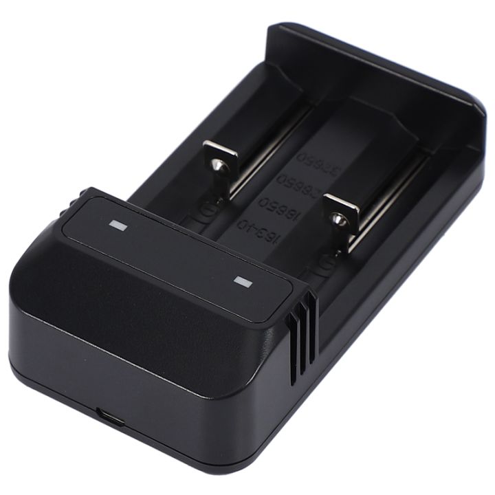 Dual Solts Smart Charger for 32650 26650 18650 17670 16340(Cr123A ...