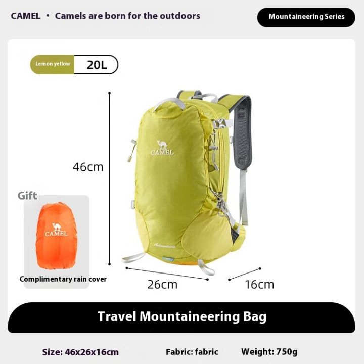 Camel Crown Mountaineering Bag Professional Hiking Lightweight Waterproof Travel Backpack ...
