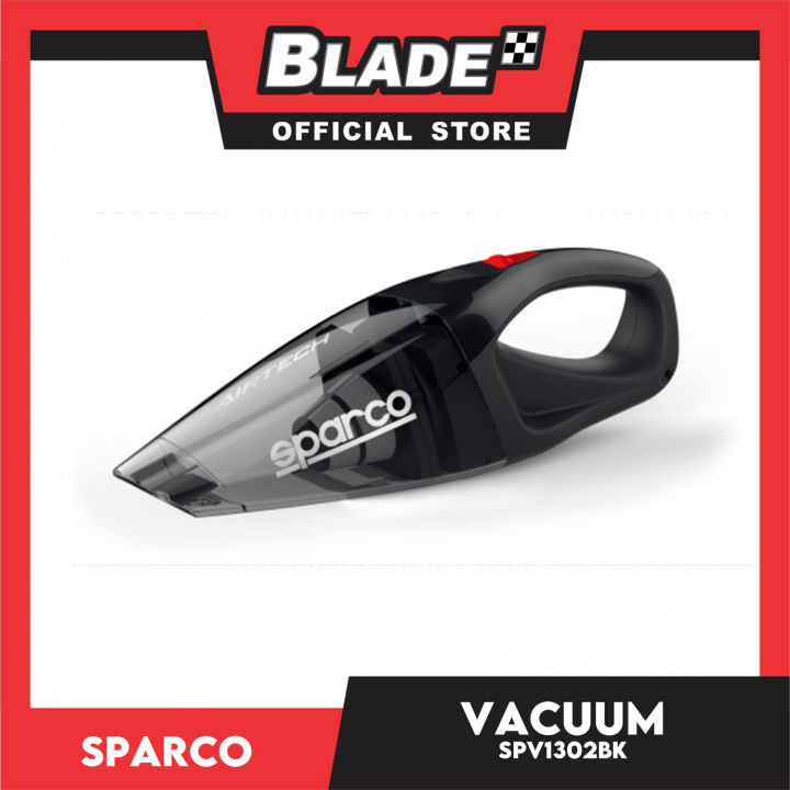 Sparco Car Vacuum Cleaner SPV1302BK (Black) | Lazada PH