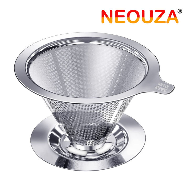 NEOUZA Pour Over Coffee Dripper, Reusable Coffee Filter, Pour Over ...