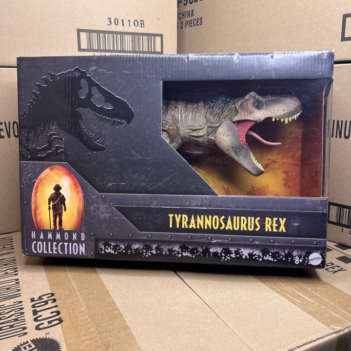 Mattel Jurassic Park Hammond series Tyrannosaurus Rex movies with ...