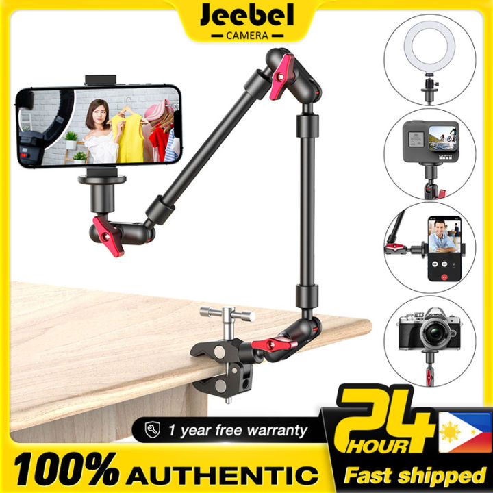 23 Inch Aluminum Magic Arm Super Crab Clamp Bracket Articulated Phone ...