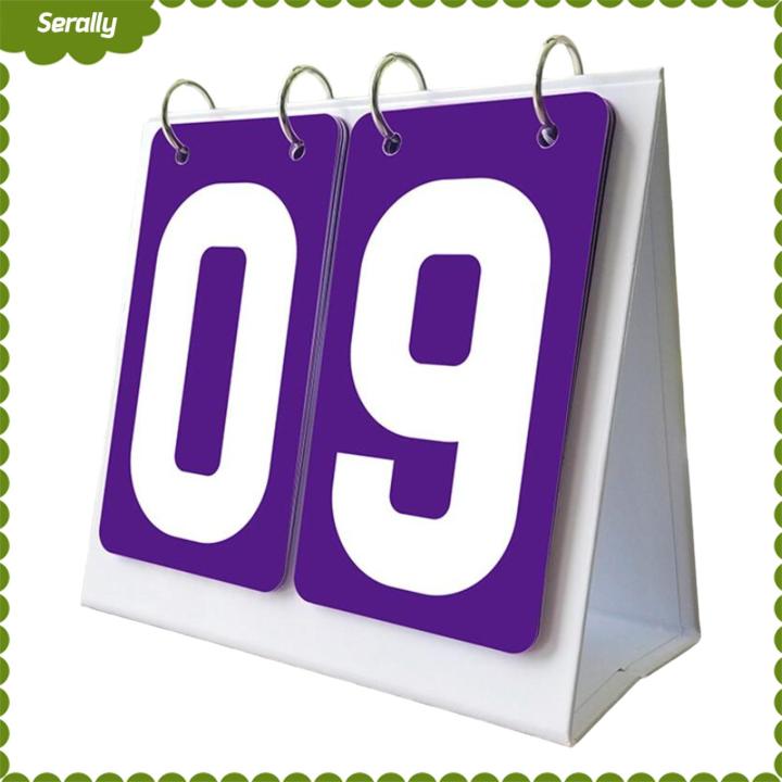 Moon Rodeo Multi Sports Scoreboard Score Counter 2 digits Flip Number ...