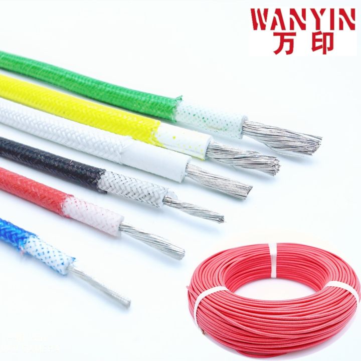 high quality Heat resistant 300°C Glass fiber braided high temperature ...