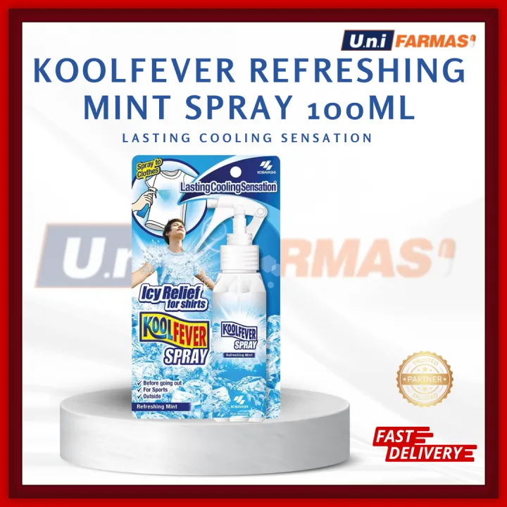 KOOLFEVER REFRESHING MINT SPRAY 100ML-sejukkan badan | Lazada