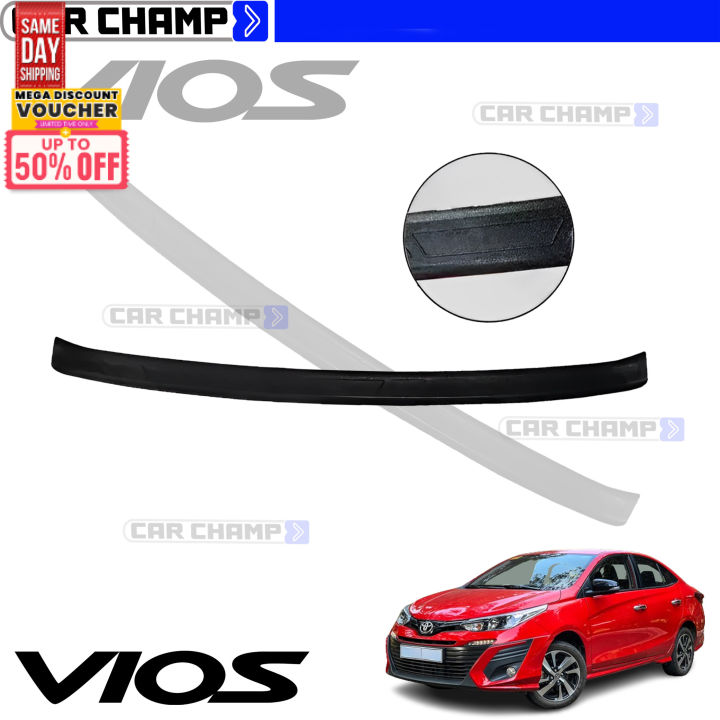 ALL NEW Toyota Vios 2019 to 2025 OEM Rear Stepsill Black Chrome / All ...