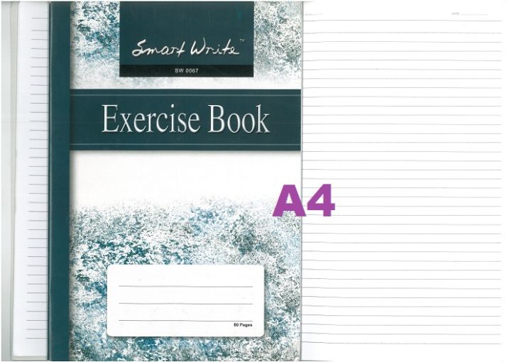 *STOCK CLEARENCE* A4 Exercise Book/Buku Latihan Smart Write 60GSM 100 ...