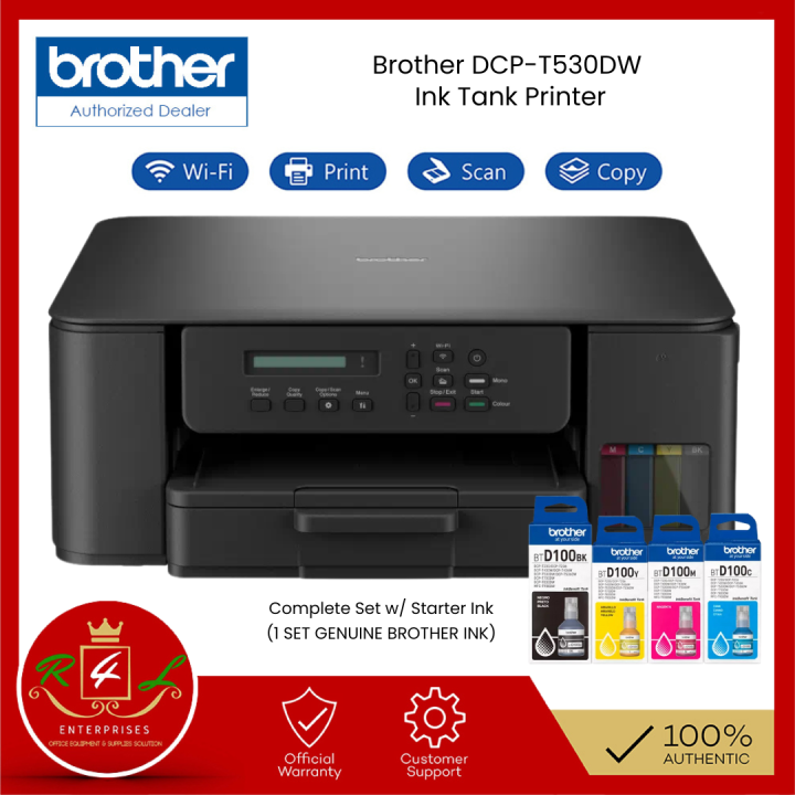Brother DCP-T530DW Ink Tank Printer | Lazada PH