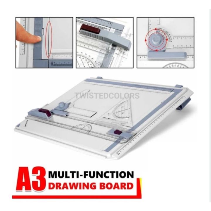 Professional A3 Drawing Board Table With Parallel Motion And Adjustable ...