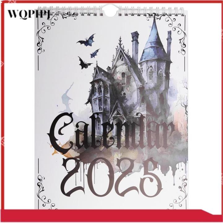 Witchy Goth 2025 Calendar Digital Pagan 2025 Monthly Planner Letter ...