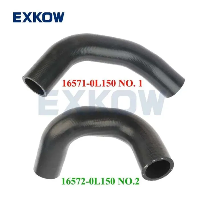 Radiator Water Hose for Toyota Hilux Pickup VII Vigo Fortuner 1GDFTV ...