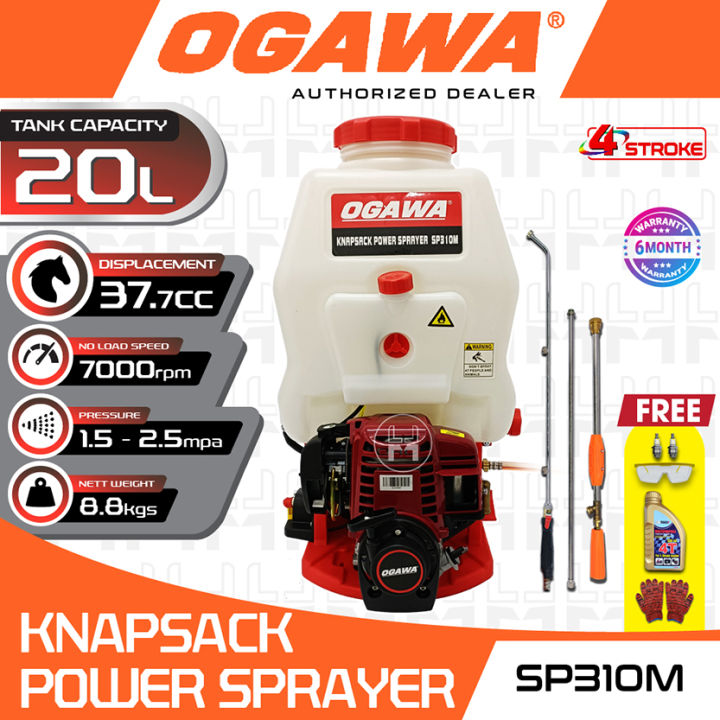 [ 100% Original ] OGAWA SP310M 4-Stroke Mist Sprayer Knapsack Engine ...