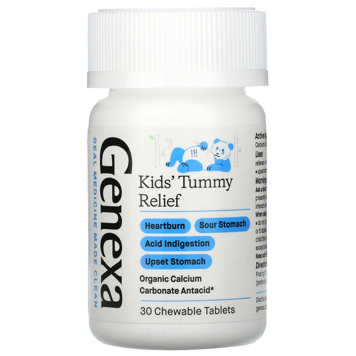 [PRE-ORDER] KID'S TUMMY RELIEF BY GENEXA AGES 2+ ORGANIC BERRY ...