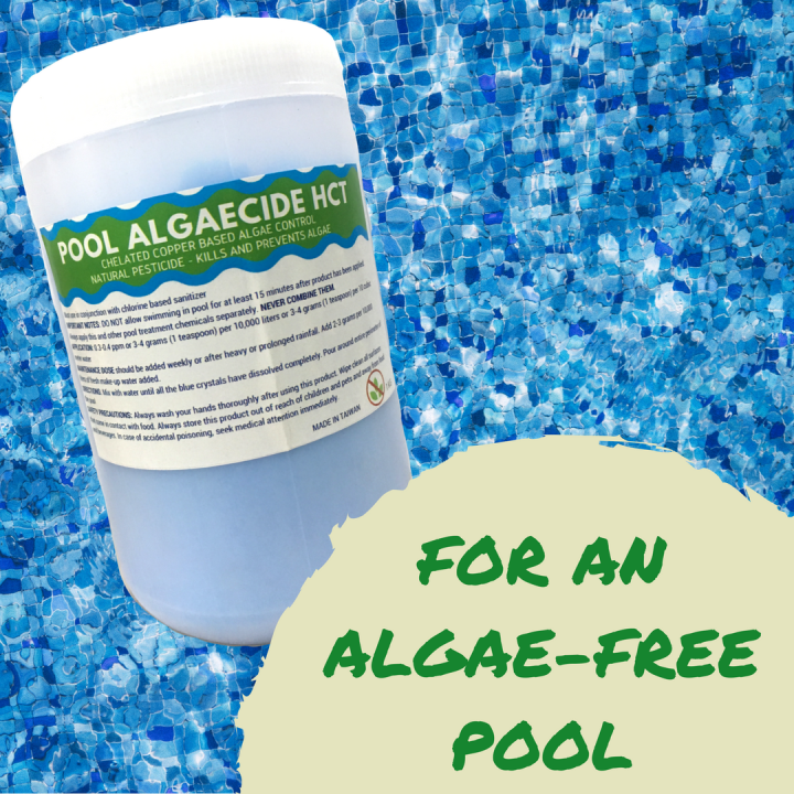 1KG Pool Algaecide (Algae Killer) - Chelated Copper Base Algaecide for ...