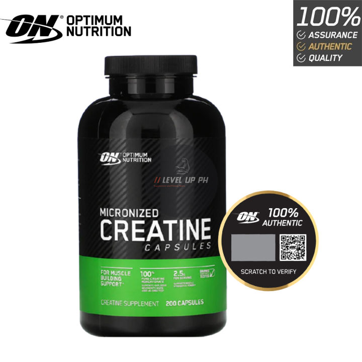 Optimum Nutrition Creatine Capsules | Lazada PH