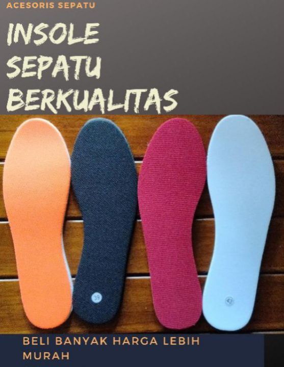Alas kaki atau alas bawah sepatu insole | Lazada Indonesia