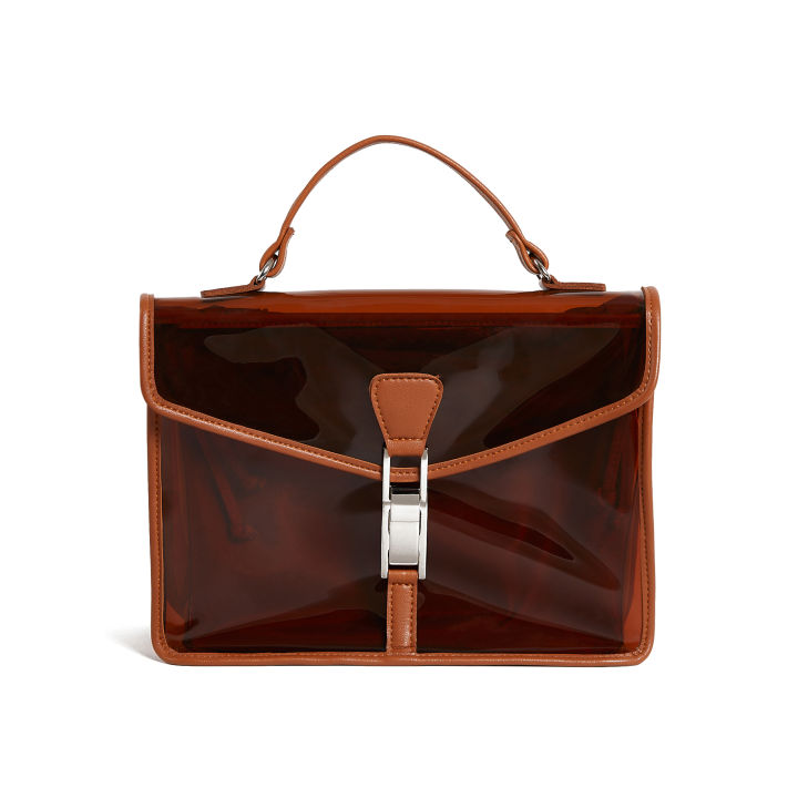 SOPHIE PVC SLING BAG AMBER | Lazada PH
