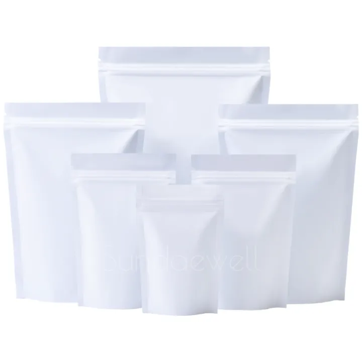 Ready Stock Wholesale Matte Warna White Putih Light Aluminum Air-tight ...