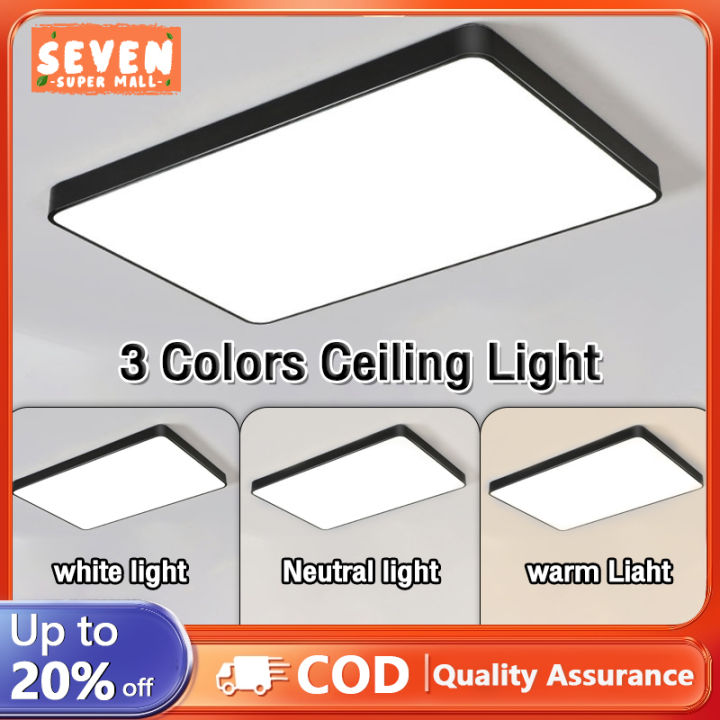 SG STOCK LED Ceiling Light 600MM 60W/72W Rectangle Ceiling Light Living ...