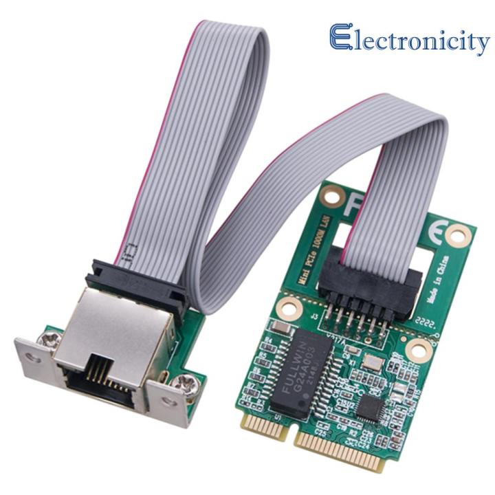 Mini PCI-E Network Card RTL8111H Mini PCIe Network Adapter 10/100/1000M ...