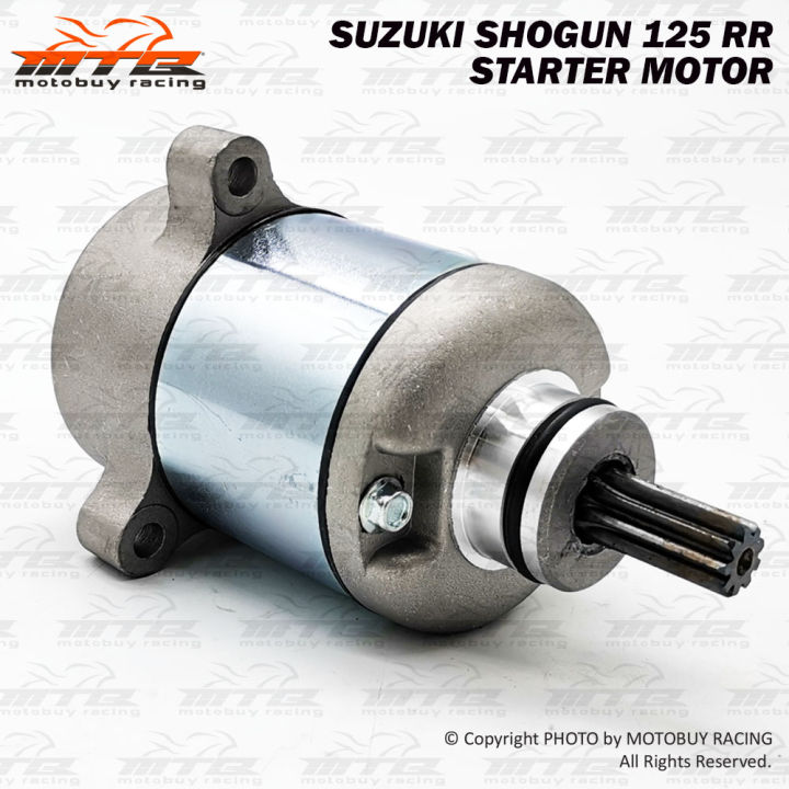 SUZUKI SHOGUN 125 RR STARTER MOTOR | Lazada
