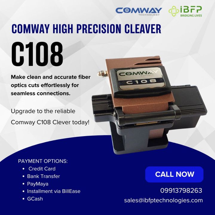 Comway C108 Fiber Cleaver | Lazada PH