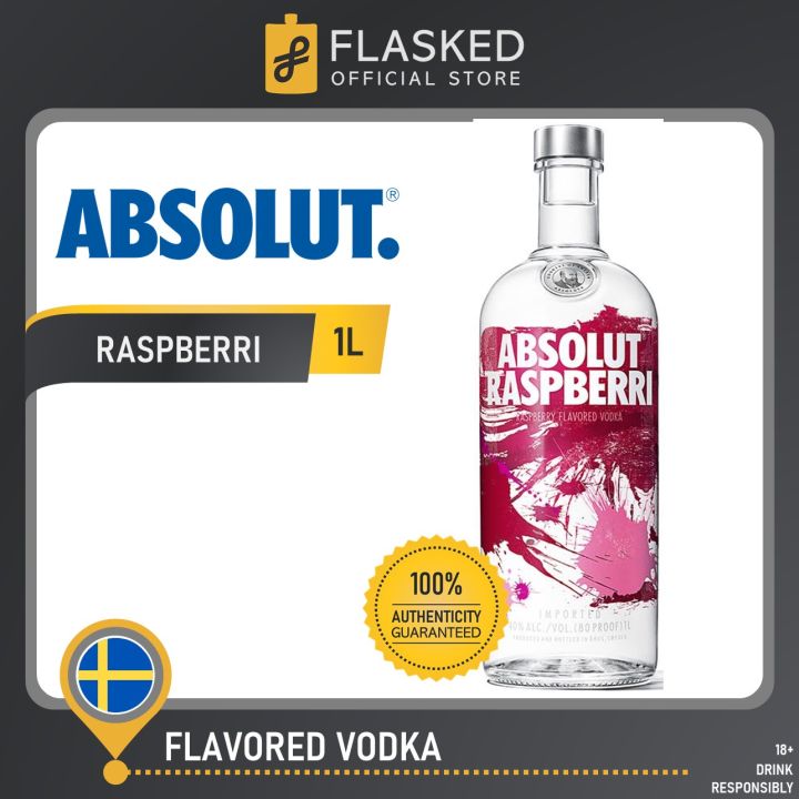 Absolut Raspberri Vodka 1L | Lazada PH