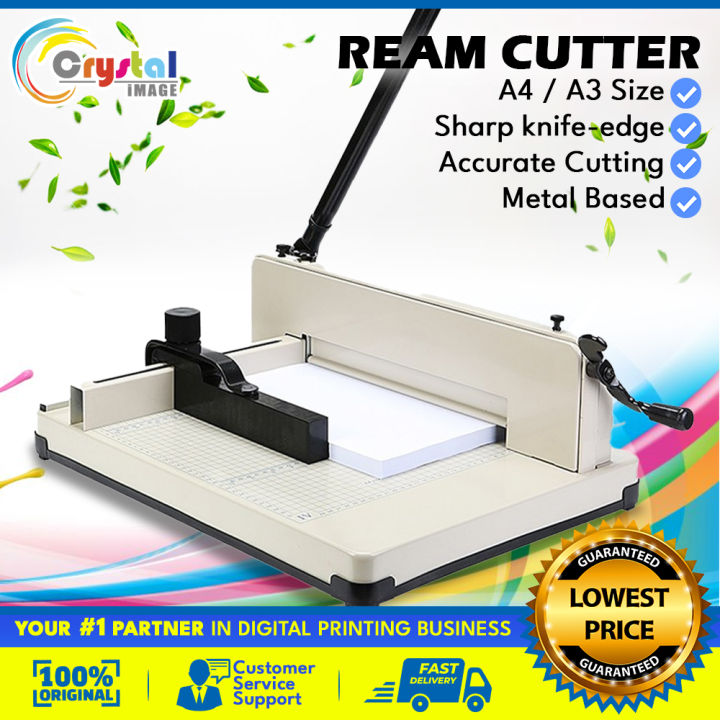 Officom Ream Cutter Machine A4 A3 Size Heavy Duty Ream Paper Cutter