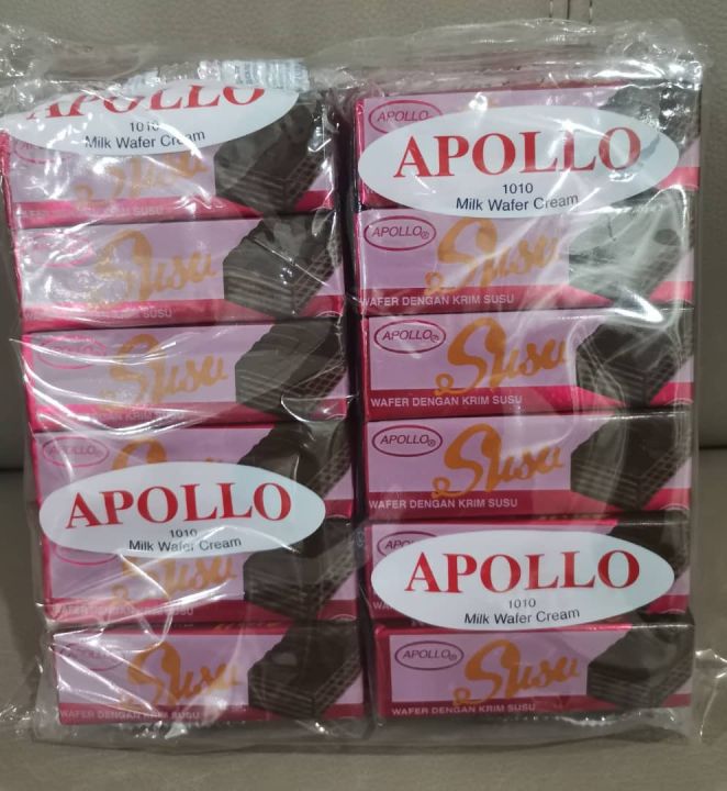 Apollo Milk Wafer Cream 1010 4 x 12g x 12pcs | Lazada