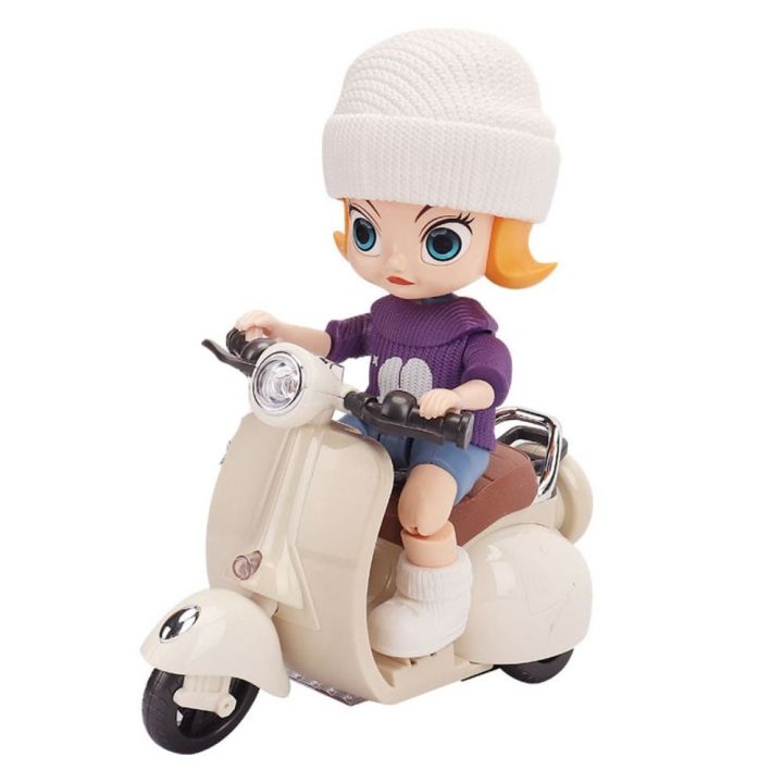 SUN ME 360 Degree Rotating Labubu Doll Toy Movable Electric Labubu ...