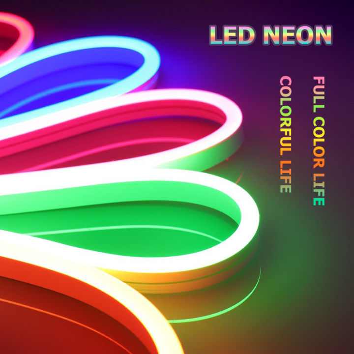 Dây đèn LED neon DC12V Mềm mại Làm phong cách của riêng bạn cuồn 5 mét ...