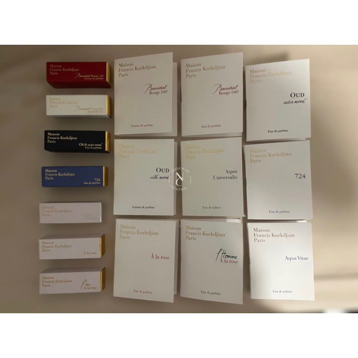 Authentic MFK Maison Francis Kurkdjiann | Sample Vials Perfume 2ml ...