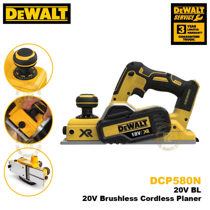 Dewalt DCP580N-XJ 20V Brushless Cordless Planer (Bare Tool) | Lazada
