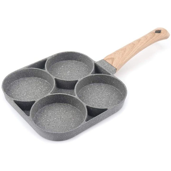 Shopifyph 3 Section / 4 Grid Nonstick Egg Frying Pan Omelette Pan ...